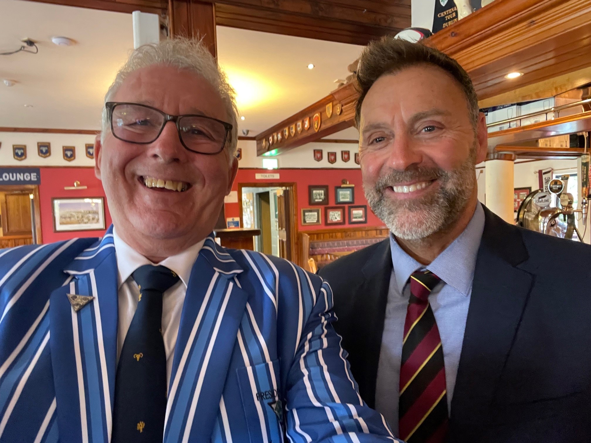 NLD Hon. President visits Derby RFC - NLDRFU - Nottinghamshire ...